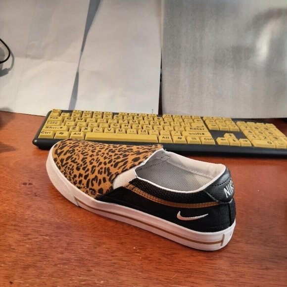 Nike | Shoes | New Nike Court Legacy Slp Blackwhitewheat Sneaker Size 65 | Poshmark